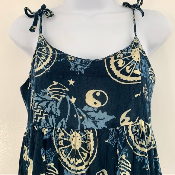 Dresses | Handmade Cosmic Boho Babydoll Mini Dress | Poshmark